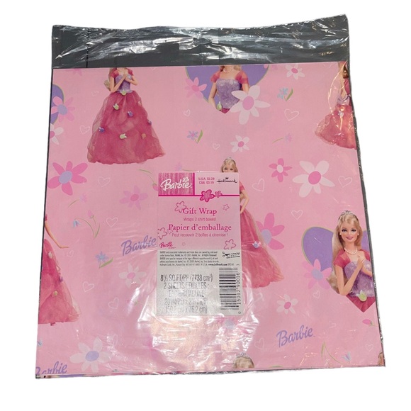 Hallmark | Party Supplies | Vintage Hallmark Barbie Gift Wrap | Poshmark